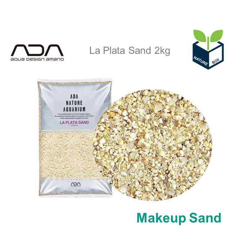ADA Makeup Sand La plata Colorado 2kg ทรายสำหรับตกแต่งตู้พรรณไม้น้ำ ...