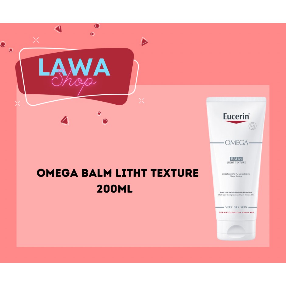EUCERIN OMEGA BALM LIGHT TEXTURE 20ML/200ML | Shopee Thailand