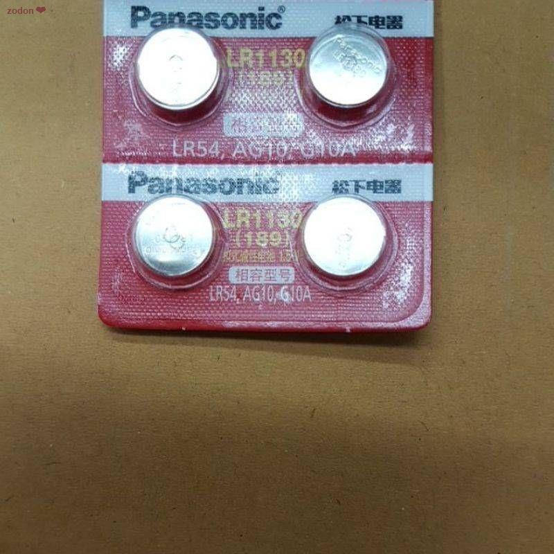 จุดประเทศไทยถ่านกระดุม Panasonic LR44, LR1130, LR41 1.5V ของใหม่ ของแท้ | Shopee Thailand