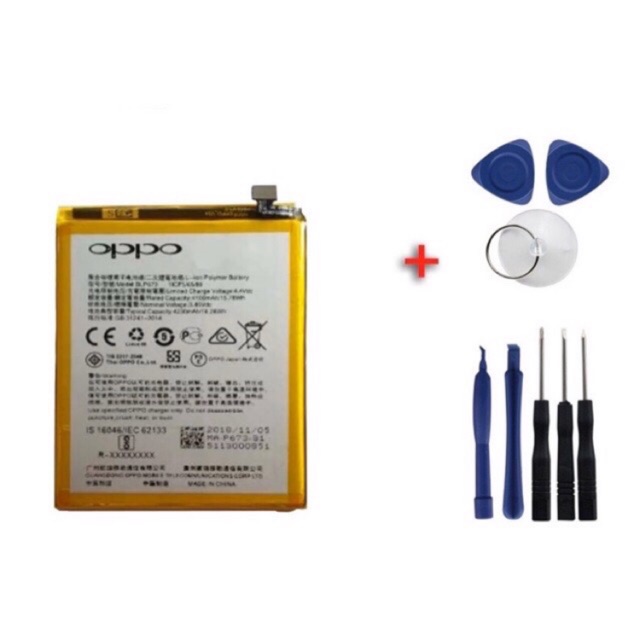 แบตเตอรี่ Oppo A3S /A5S / A7 (BLP673) แถมฟรี!!! อุปกรณ์เปลี่ยนแบต ...