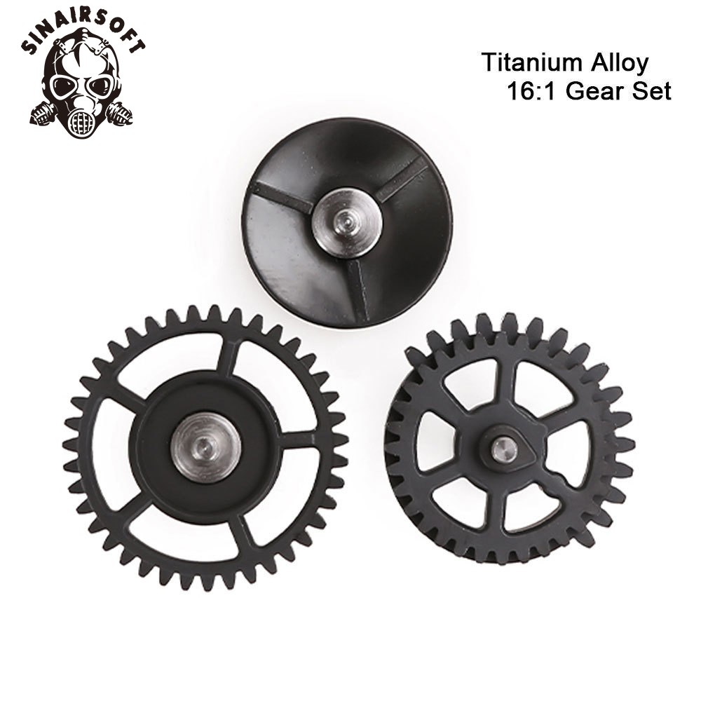 High-speed Titanium Alloy Shaft Liquid Metal Gear Set สําหรับ AEG Ver.2 ...