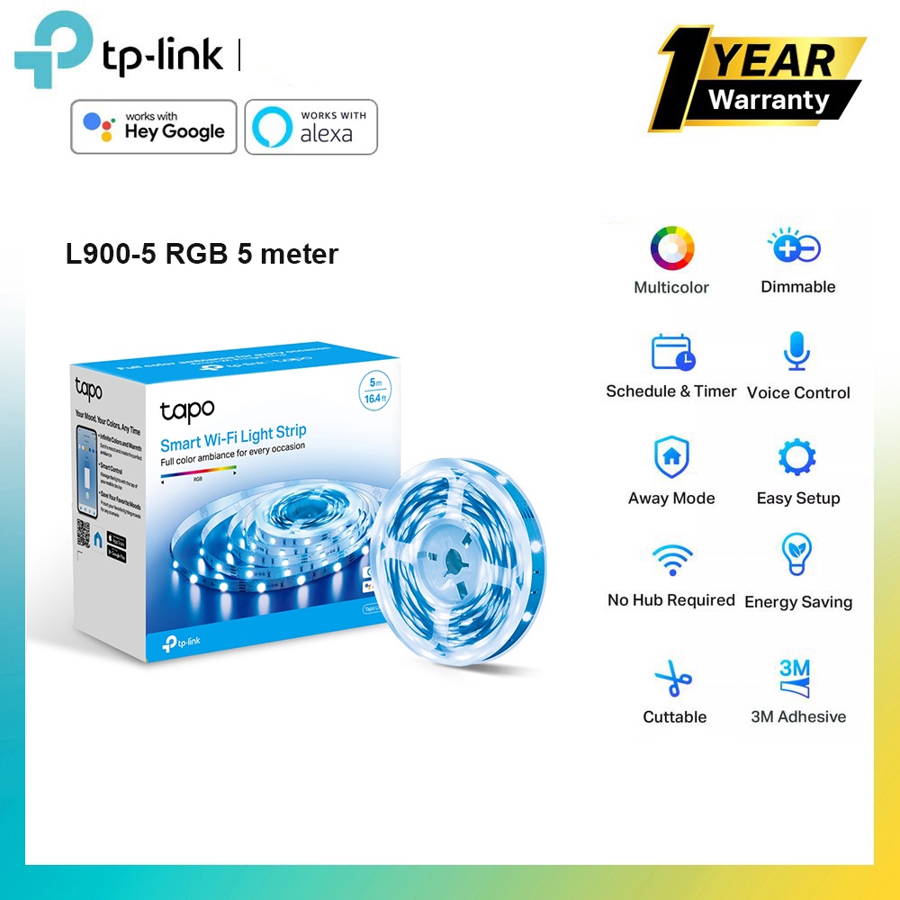 Tp-link Tapo L900-5 L900-10 L920-5 L930-5 RGBIC RGB สมาร์ท LED Light ...