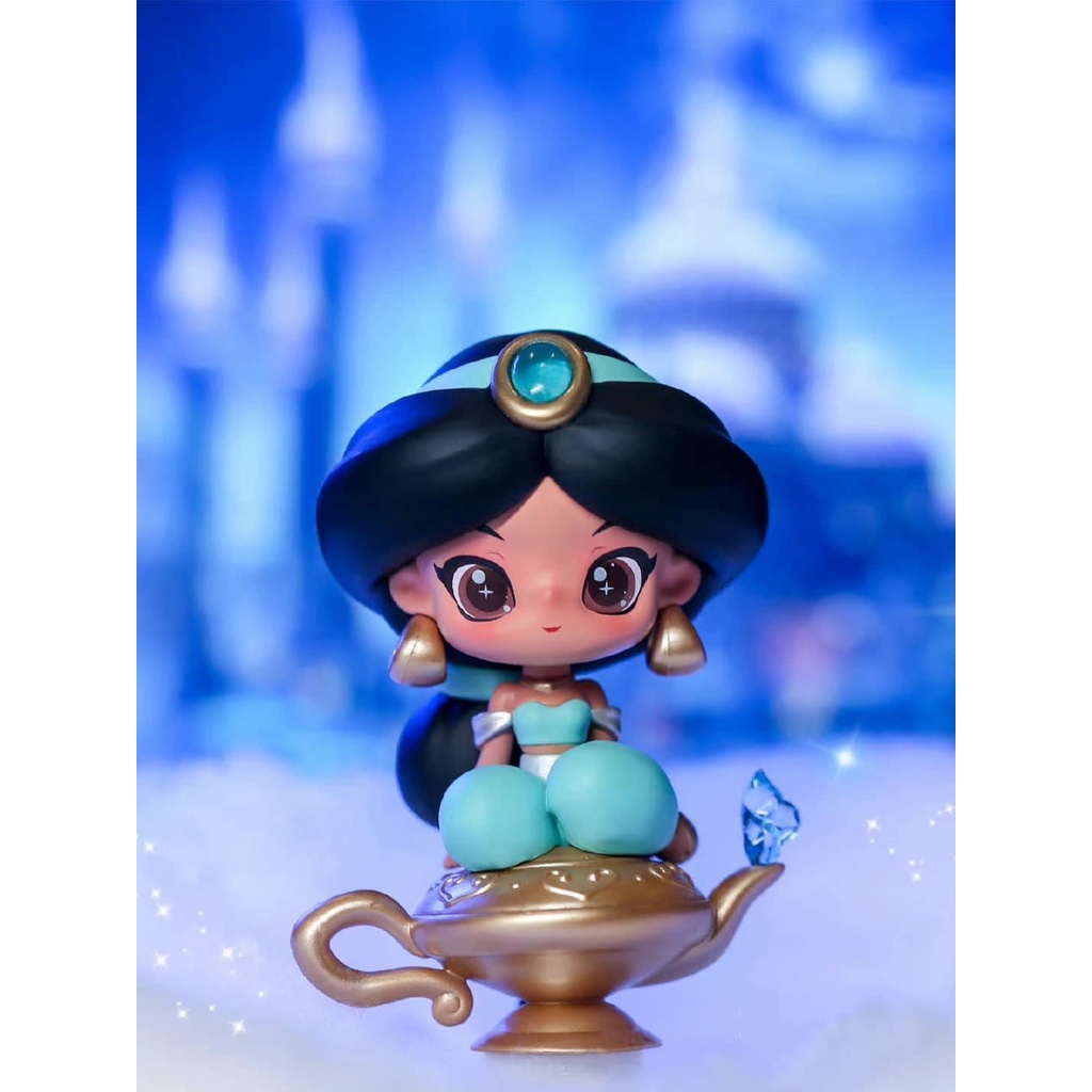 [แบบแยก] MINISO Disney Princess Fairy Tale Town series ลิขสิทธิ์แท้ Ariel Belle Mulan Jasmine ...
