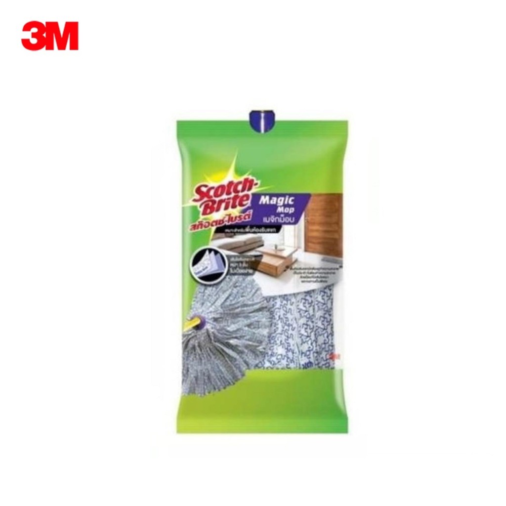 3M SCOTCH-BRITE เมจิกม็อบ MAGIC MOP REFILL | Shopee Thailand