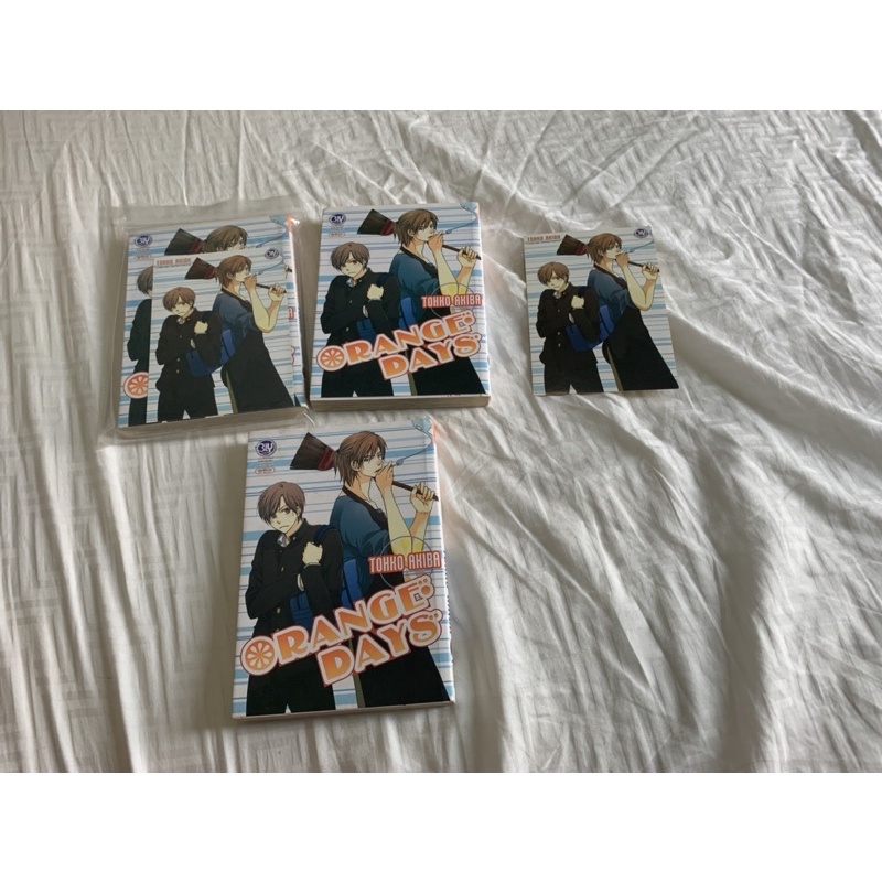 คัทลิขสิทธิ์ Orange days สภาพ90% การ์ตูนวาย มือสอง คัทวาย มังงะวาย Yaoi bly | Shopee Thailand