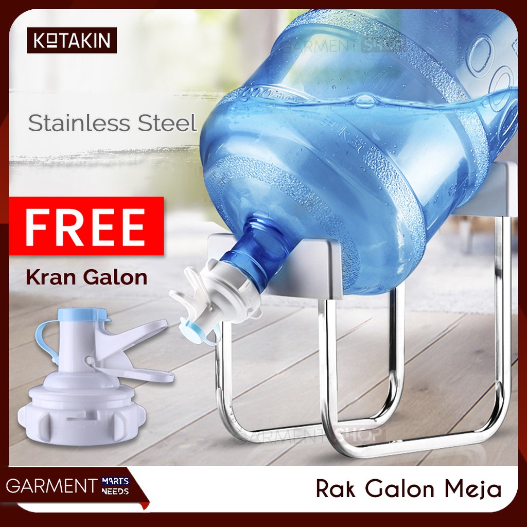 Rakgalon - U Gallon Rack + Gallon Faucet Aqua Rack Set NICE THICK ที่ ...