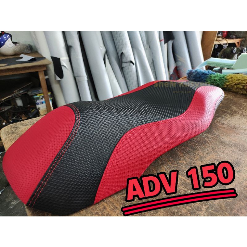 [CUSTOMIZE]ฝาครอบ Seat HONDA ADV 150 ที่นั่งประหยัด KUSYEN KULIT HONDA ...