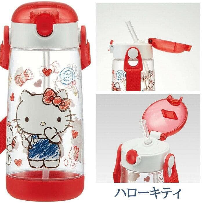 กระติกน้ำใสแบบหลอด ลาย Hello Kitty / kt HelloKitty | Shopee Thailand
