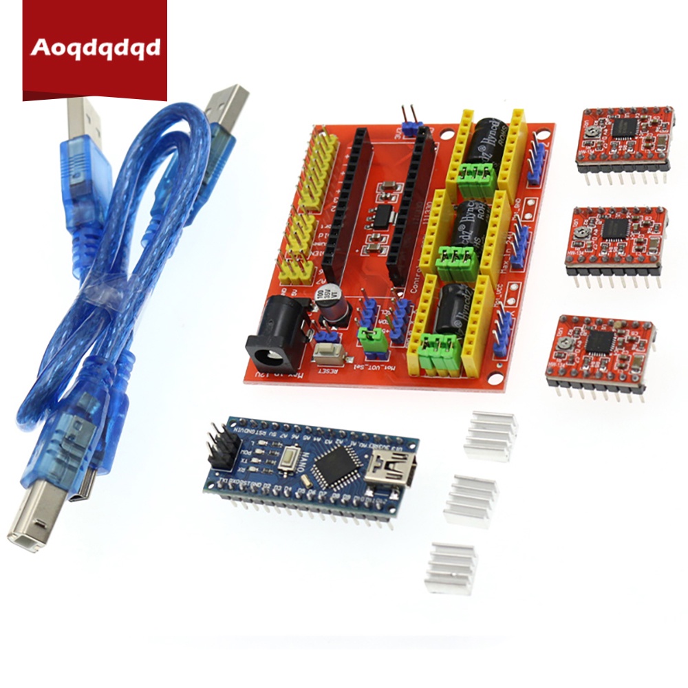 for Arduino UNO R3 Nano 3.0 CNC Shield V3 V4 Engraving Machine 3D ...