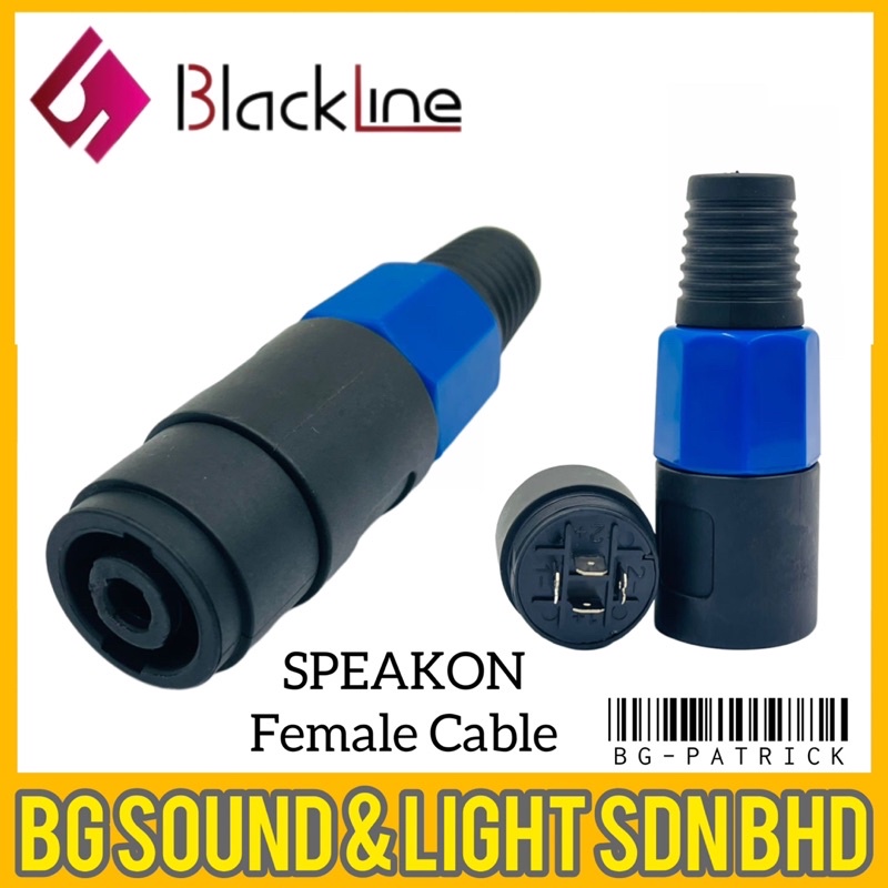 ขั้วต่อลําโพง Blackline 4Pin Pole Female | Shopee Thailand