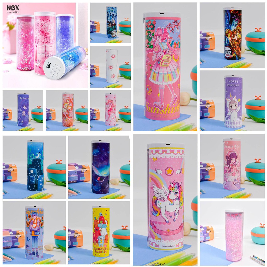 พร้อมส่งกล่องดินสอ NBX newmebox ตั้งรหัส ชาร์ตแบตได้ | Shopee Thailand