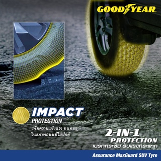 GOODYEAR MAXGUARD SUV สำหรับรถกระบะ,PPV ขอบ16",17",18",20" ยางใหม่ปี2022,2023 (ชุด 4 เส้น ...