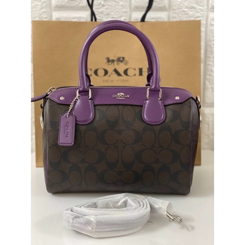 COACH MINI BENNETT SATCHEL CROSSBODY BAG | Shopee Thailand