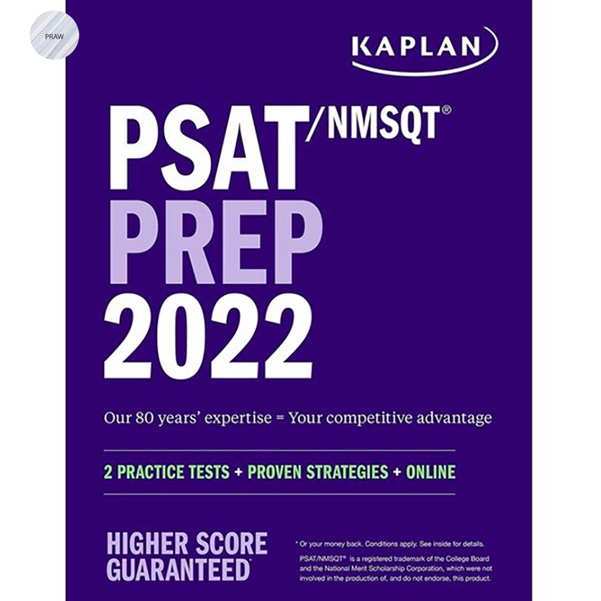 KAPLAN PSAT/NMSQT PREP 2022(เล่มจริง ของแท้!): 2 PRACTICE TESTS ...