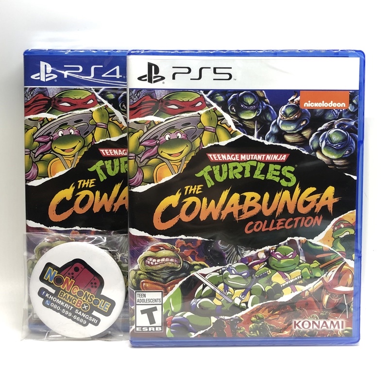 [มือ1] Teenage Mutant Ninja Turtles The Cowabunga Collection ( R1,USA ...