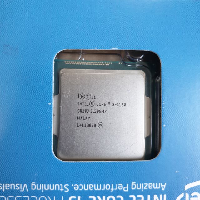 ซีพียู CPU Intel Core i3-4150 3.5GHz Socket 1150 มือสอง ของครบ | Shopee ...