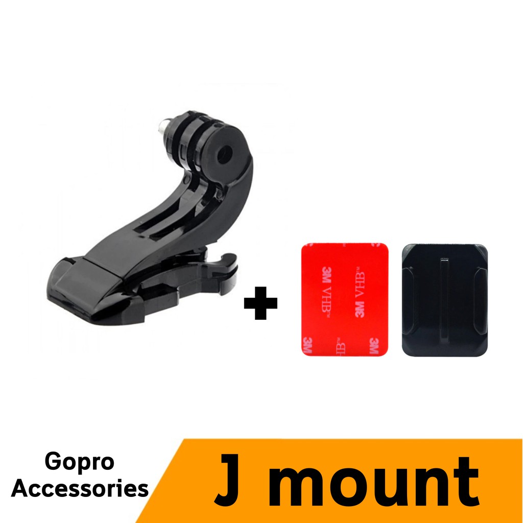 Helmet Curved Surface & Mount ( 3M Sticker)พร้อมส่ง สำหรับกล้องแอคชั่น ...
