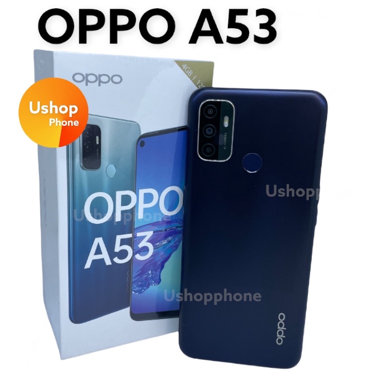 OPPO A53 New (4+128GB) หน้าจอ 6.5 นิ้ว แบต 5000mAh สีดำ ***มือสอง | Shopee Thailand