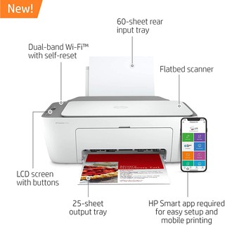 HP DeskJet 2722 All-in-One Printer ปริ้นผ่านมือถือได้ ปริ้น แสกน ถ่าย ...
