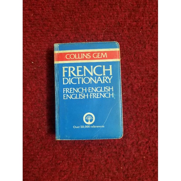 French-English Dictionary/ Collins Gem | Shopee Thailand