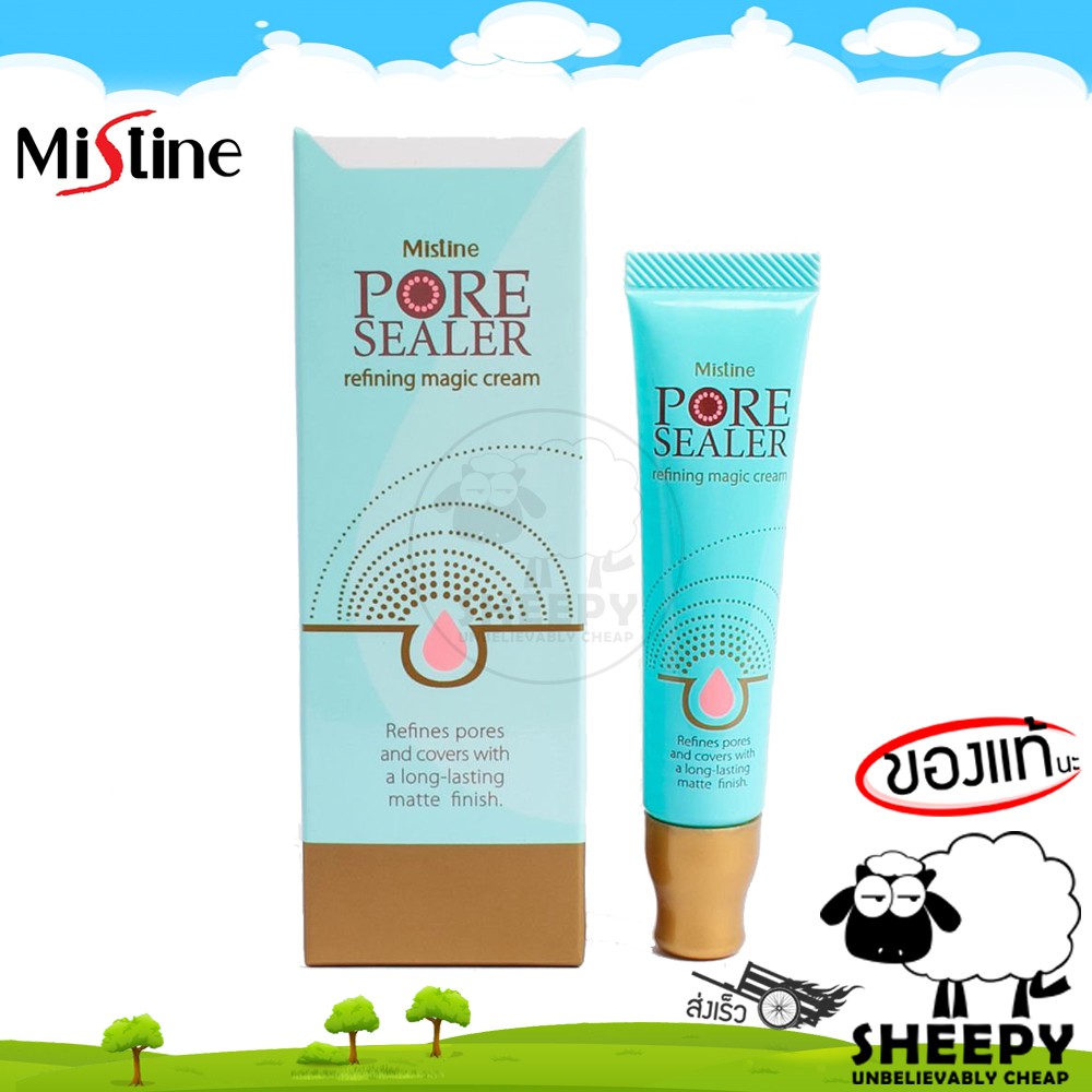 Mistine ครีมปกปิดรูขุมขน เรียบเนียนในพริบตา Pore Sealer Refining Magic Cream 15g | Shopee Thailand