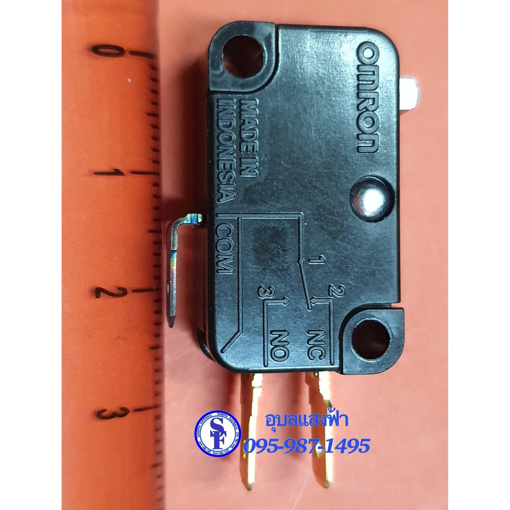 Microswitch Omronแท้ V-15-1C25 Microswitch SNAP ACTION 15A 250V | Shopee Thailand