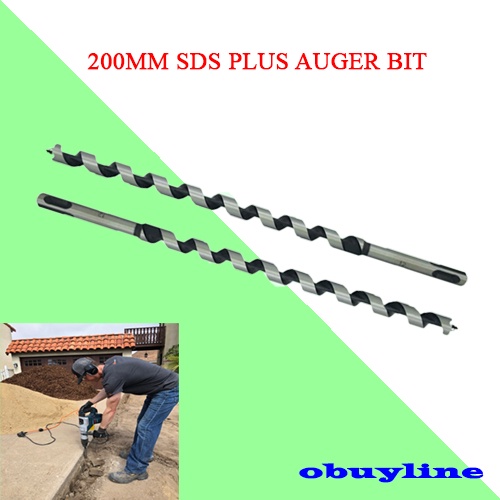 Sds AUGER BIT SDS PLUS ดอกสว่านไม้ SDS ดอกสว่านไม้ 200 มม. & 300 มม. ...