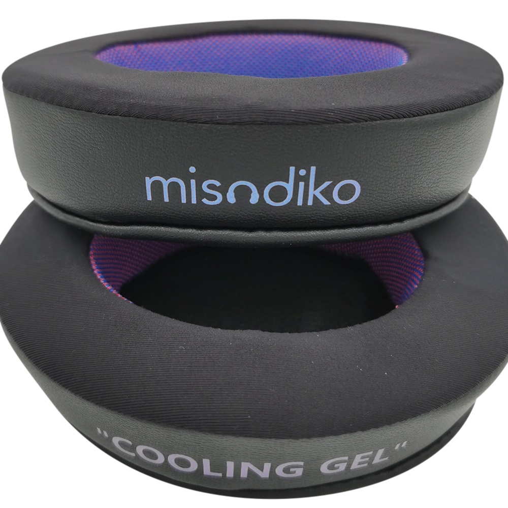 Misodiko แผ่นหูฟังแบบครอบ ทรงวงรี ใส่สบาย แบบเปลี่ยน | Shopee Thailand