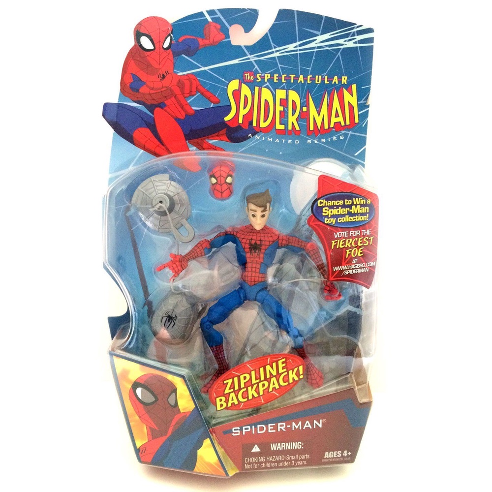 [เลือกแบบได้] HASBRO 2008 THE SPECTACULAR SPIDER-MAN ANIMATED SERIES ...