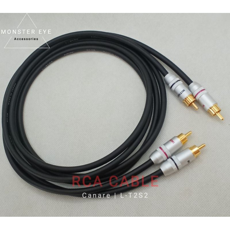 สายสัญญาณ RCA Canare รุ่น L-2T2S เสียงดี | Shopee Thailand