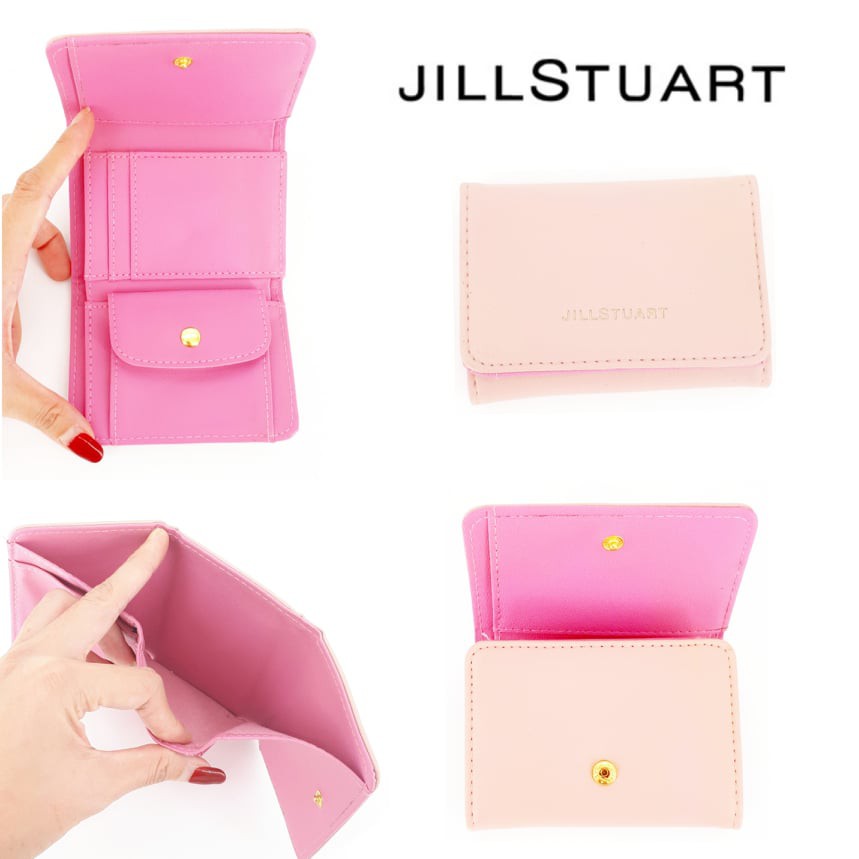 กระเป๋าสตางค์ Jill Stuart 3 พับ | Shopee Thailand