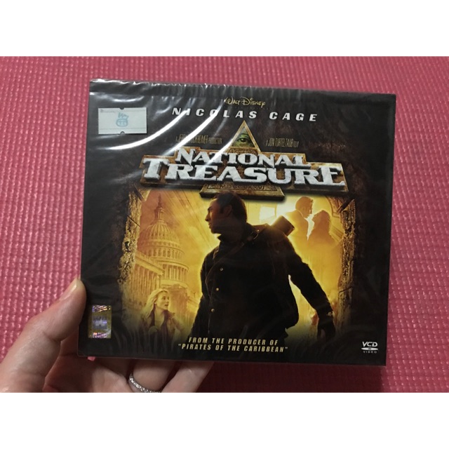 VCD แผ่นซีลหายาก National TREASURE นำโดย Nicolas Cage | Shopee Thailand