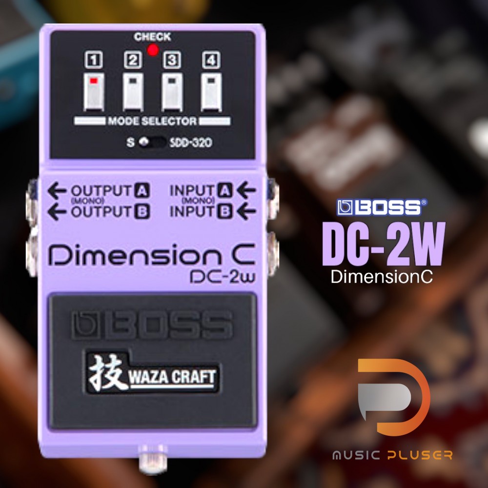 Boss DC-2W Dimension C Effect กีตาร์เสียงคอรัสรุ่นใหญ่ ปรับแนวเสียงได้ ...
