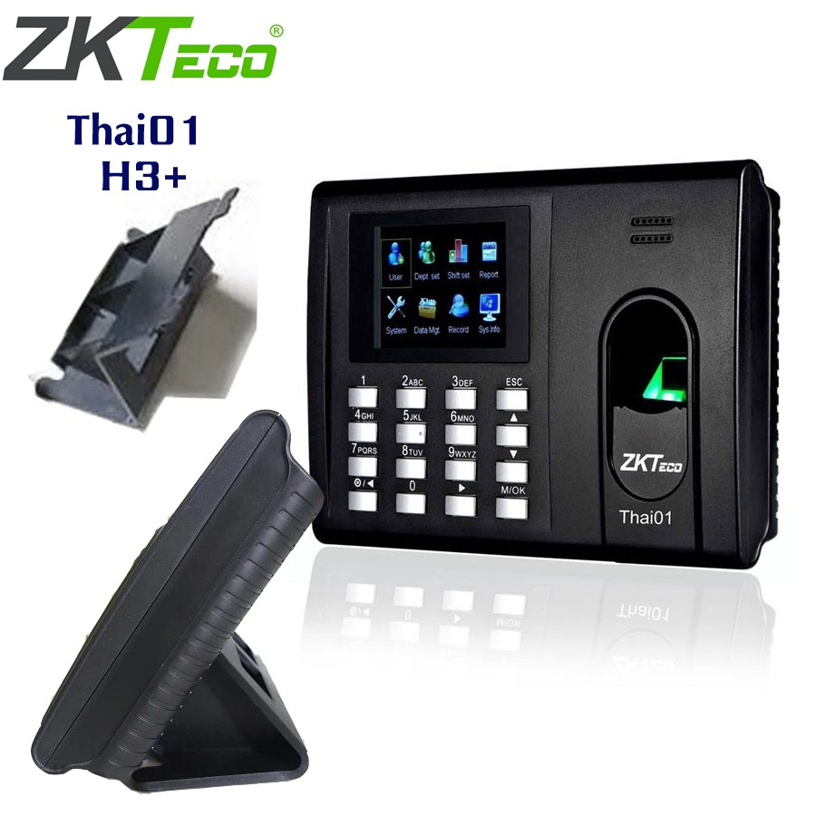 ขาตั้ง K50 เครื่องสแกนลายนิ้วมือบันทึกเวลา/เครื่องตอกบัตร ZKTeco Thai01/H3+, LX40 และ LX50 ...