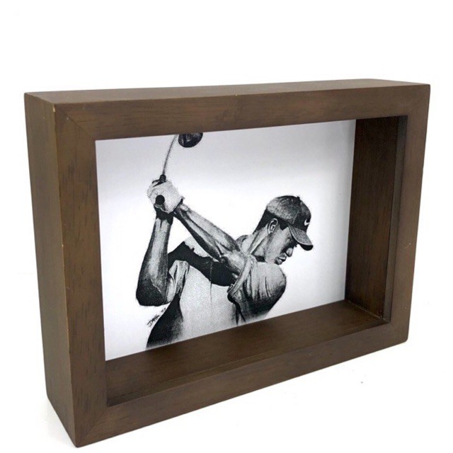 5x7" Tiger Woods PGA Nike ไทเกอร์วูดส์ ไนกี้ Tour Collection Golf ไม้ ...