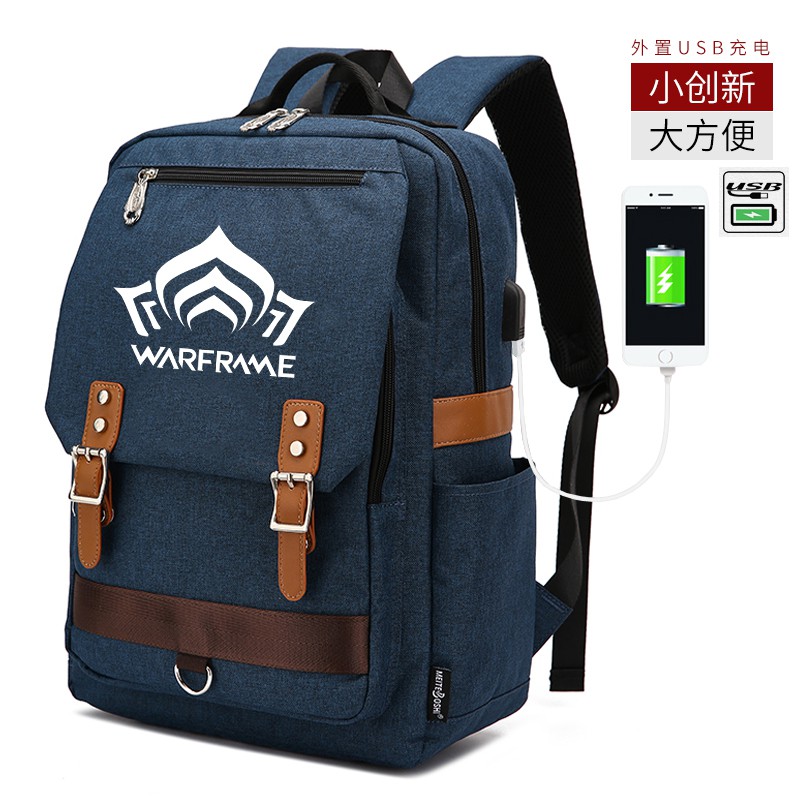 Interstellar Warframe Peripheral Youth Men s Backpack กระเป๋าเป้สะพาย ...