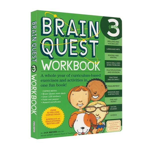 Brain Quest Workbook: Grade 3 | Shopee Thailand