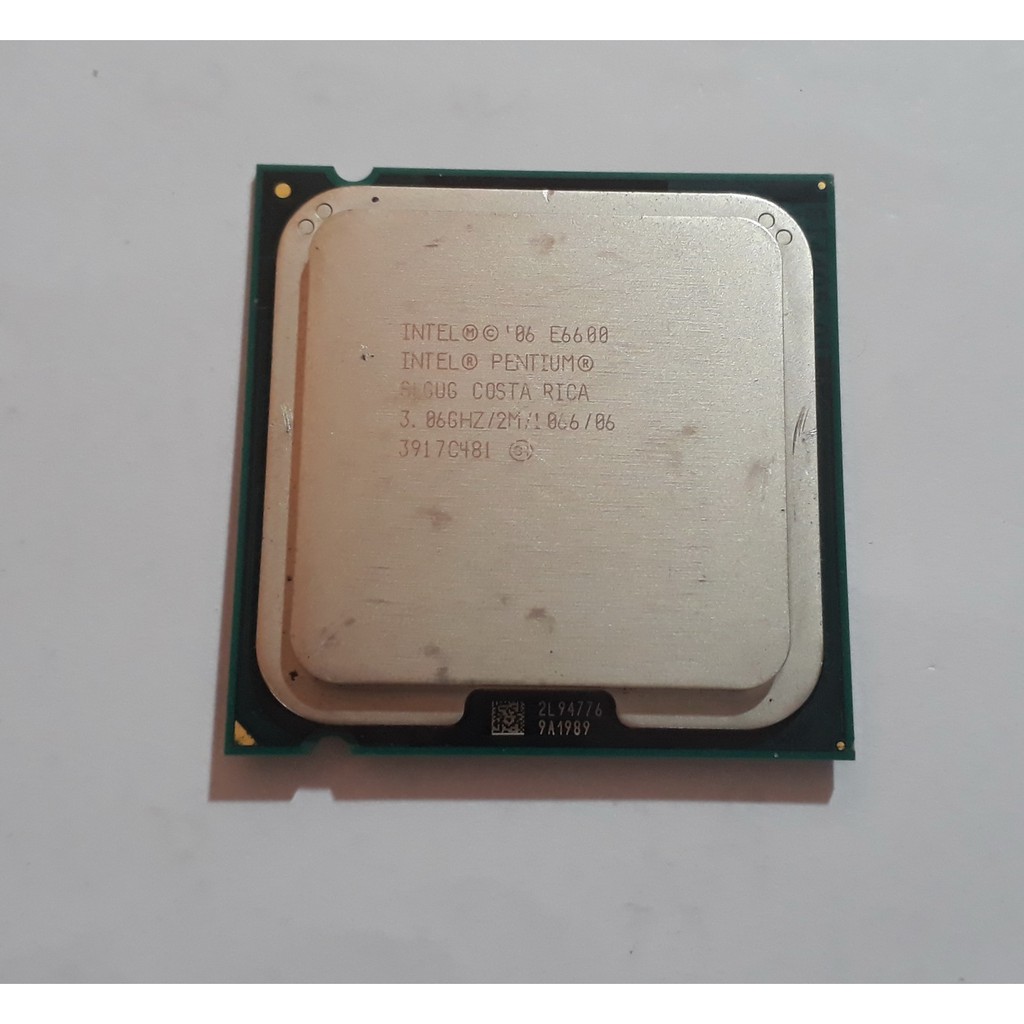 CPU Intel Pentium Dual Core E6600 (2M Cache, 3.0 GHz, 1066 MHz FSB ...