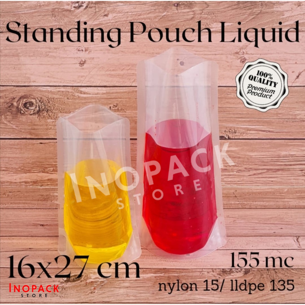ถุงบรรจุของเหลว ขนาด 1000 มล. 16x27 ซม. 1 ลิตร ไม่มีซีล | Shopee Thailand