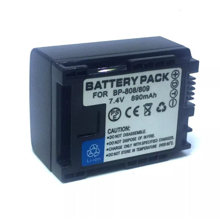 Battery BP-808/809 for Canon FS36, FS37, FS406, FS46, FS200, FS22 ...