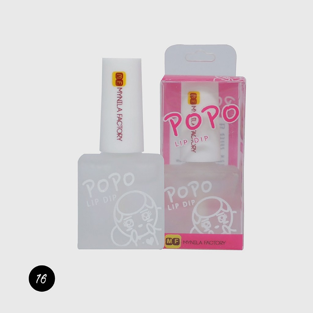 ลิปดิป mynila factory popo lip dip | Shopee Thailand