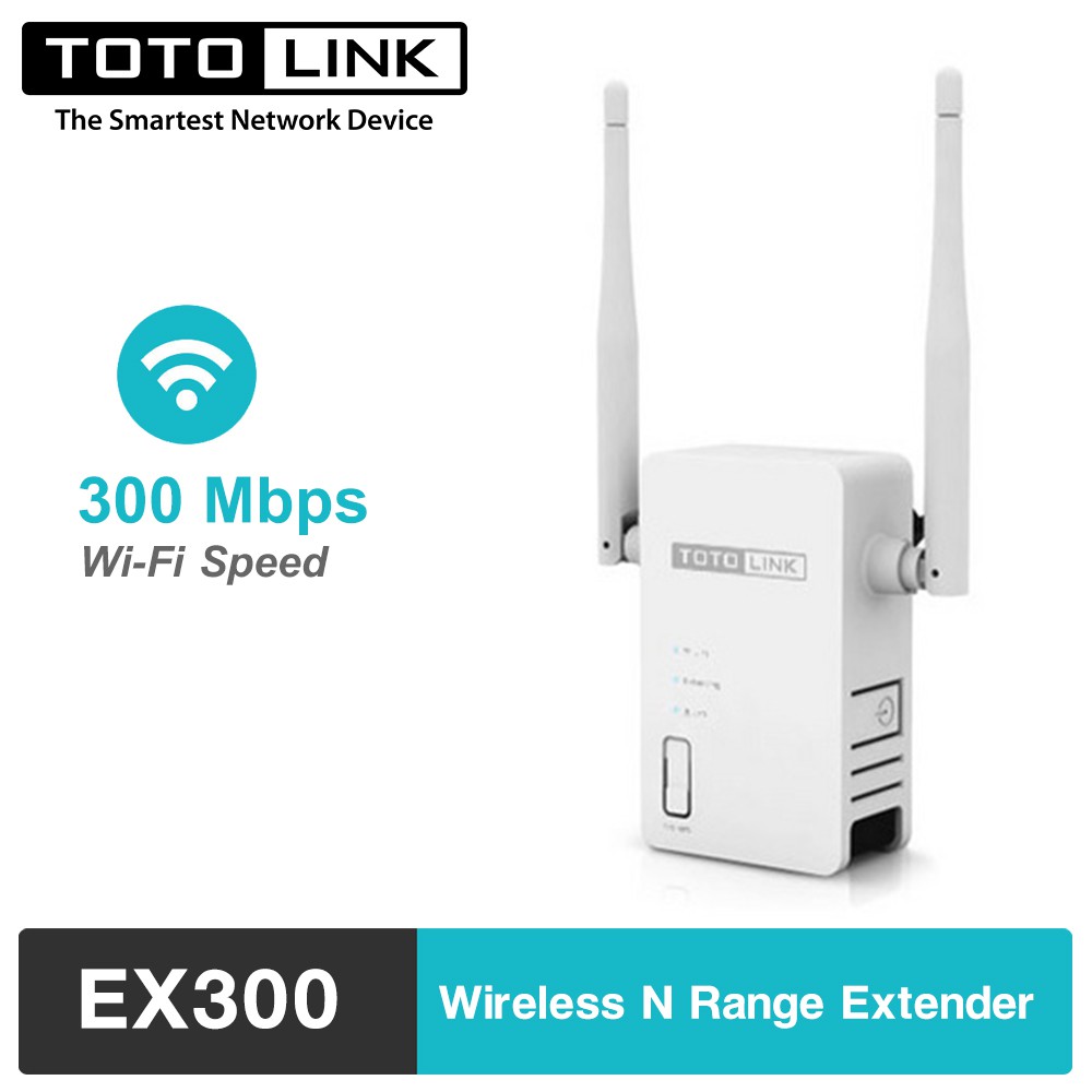 TOTOLINK รุ่น EX300 300Mbs Wireless N Range Extender | Shopee Thailand