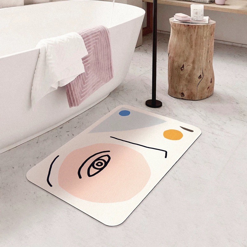 Coloring face carpet #preorder | Shopee Thailand