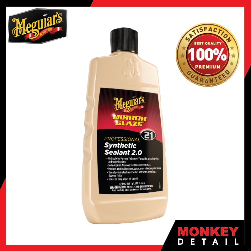 Meguiar's M2116 Synthetic Sealant 2.0 (No.21) ขนาด 473 ml. น้ำยาเมกไกว ...