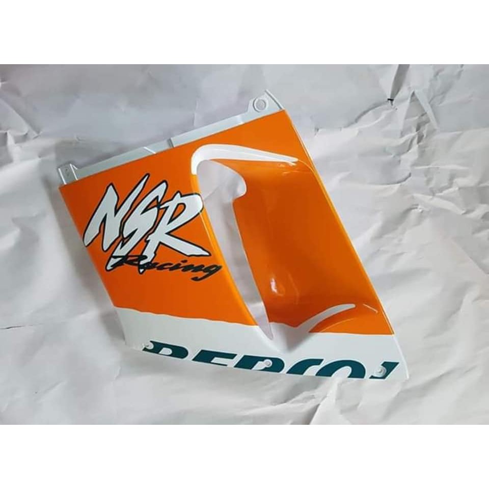 Fairing NSR 150 SP PROARM ชุดสี แฟริ่งกลางซ้ายของแท้จากฮอนด้า ใหม่มือหนึ่ง แปะสติ๊กเกอร์ พร้อม ...