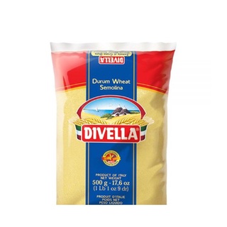 Divella Semolina Durum Wheat 500g แป้ง ดีเวลล่า ดูรัมวีท เซโมลินา ขนาด ...