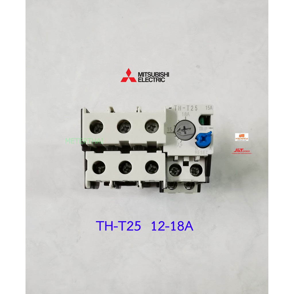 MITSUBISHI Overload Relay TH-T25 (ใช้กับ S-T21, S-T25) เลือกแอมป์ได้ ...