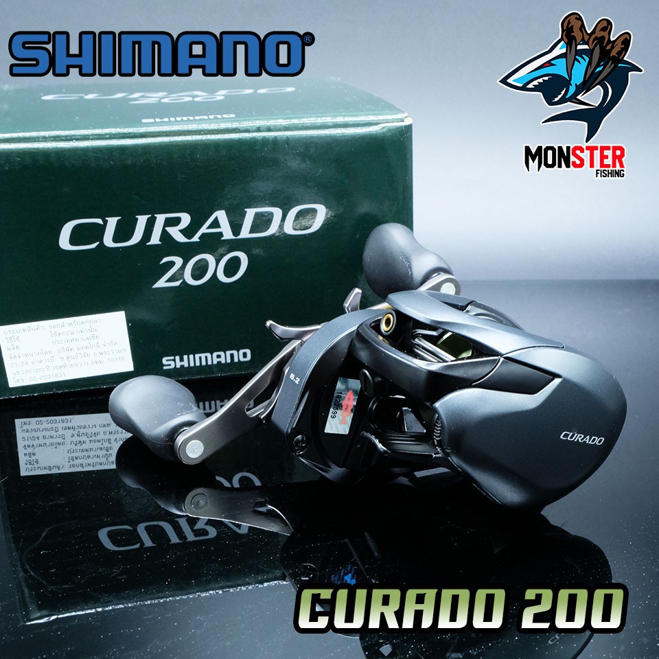 รอกตกปลา รอกหยดน้ำชิมาโน่ SHIMANO CURADO 200/201 K หมุนขวา/หมุนซ้าย ...