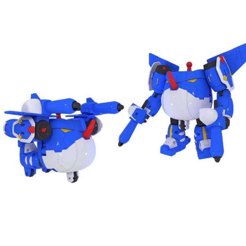 5pcs/set ฟิกเกอร์ Larva Toy Robot Creative Fun Assembly Transformation ...