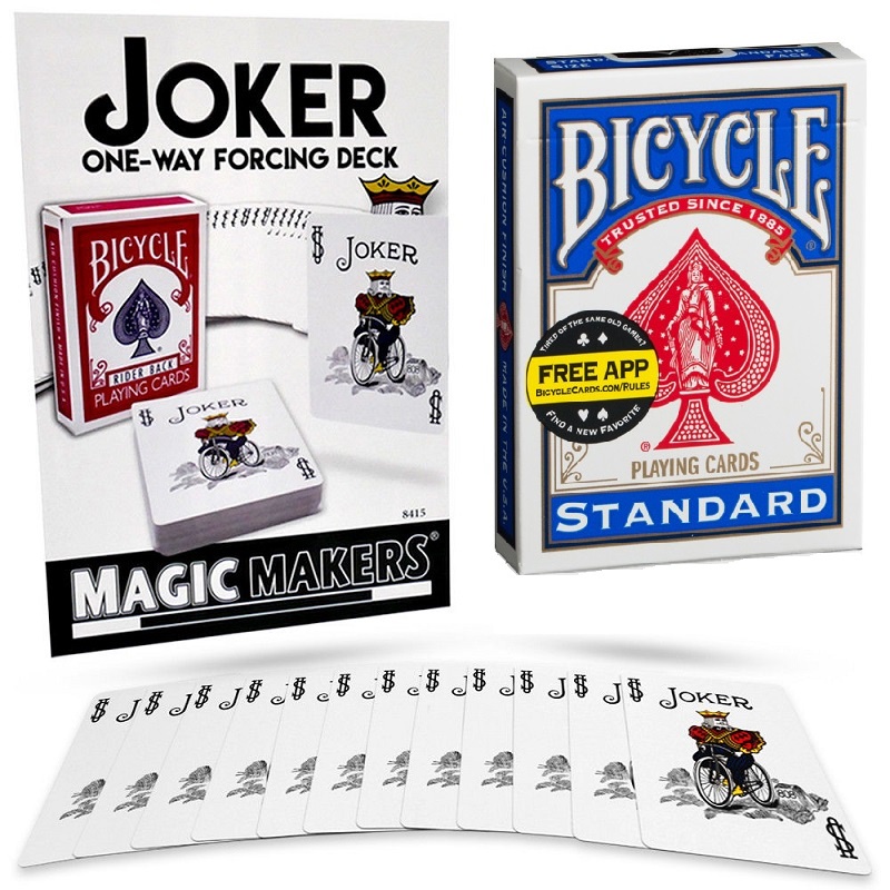 จักรยาน One Way Force Deck Rider กลับเล่นไพ่ Magic Cards Magic Tricks ...